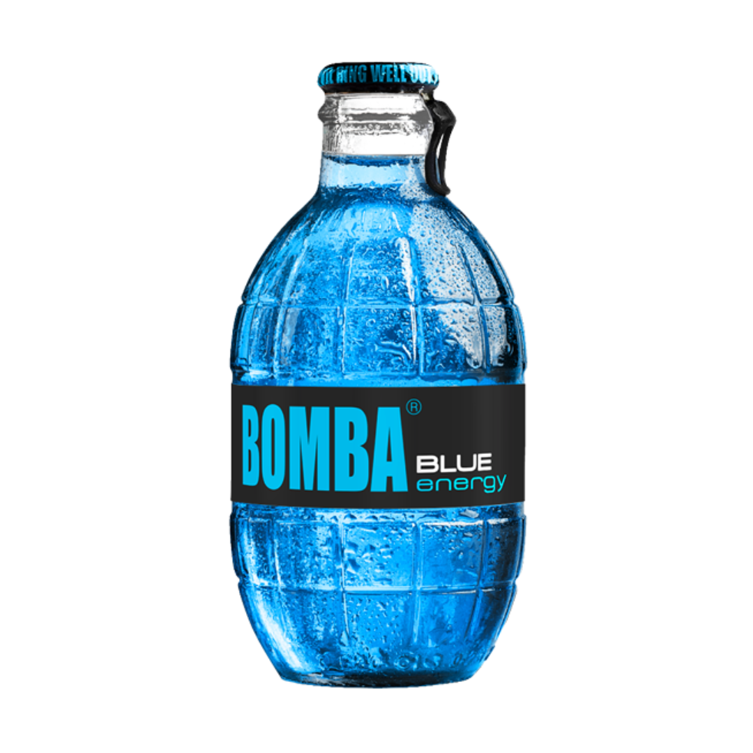 Bomba Blue Energy Drink – American Gnam Gnam