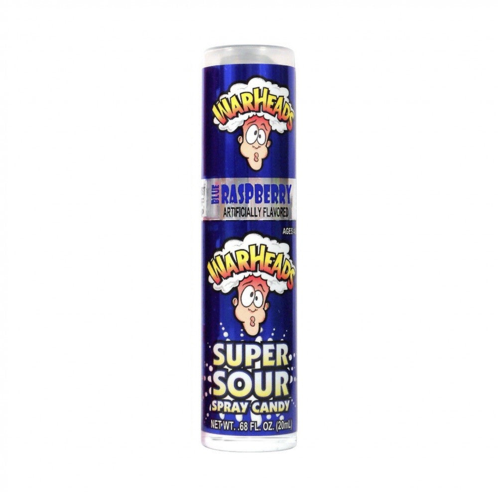 Warheads Sour Spray Candy Blue Raspberry – American Gnam Gnam